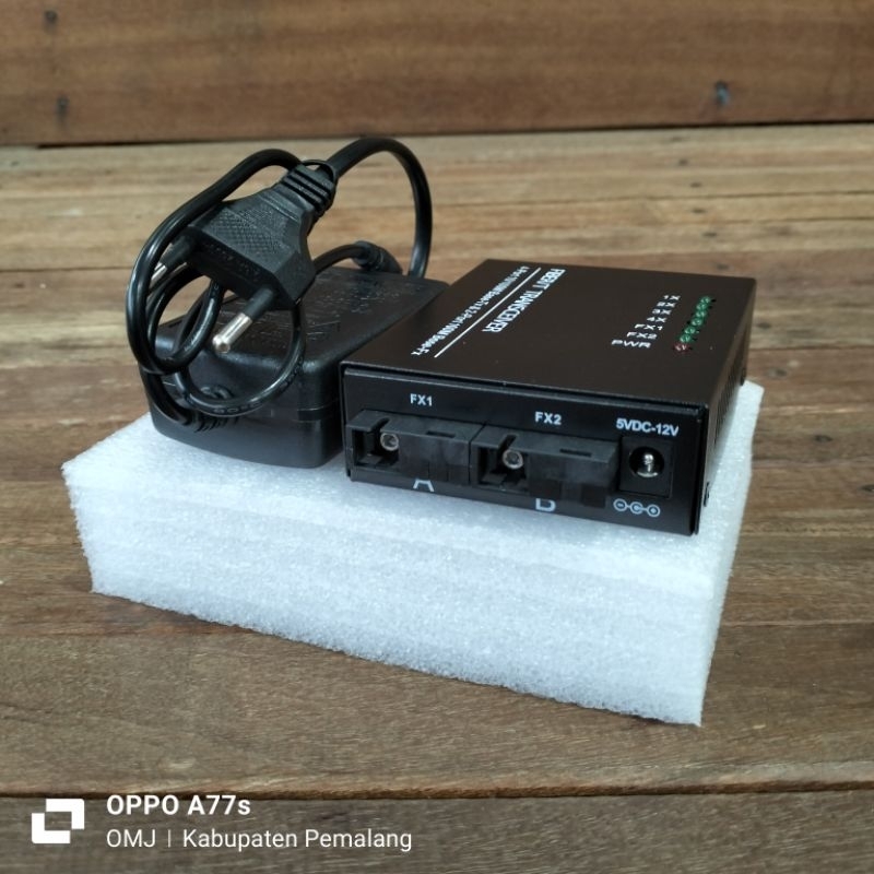 Jual Converter HTB 2FO 4LAN Adaptor 5V 2A 10/100 BOX/Doble FO | Shopee ...