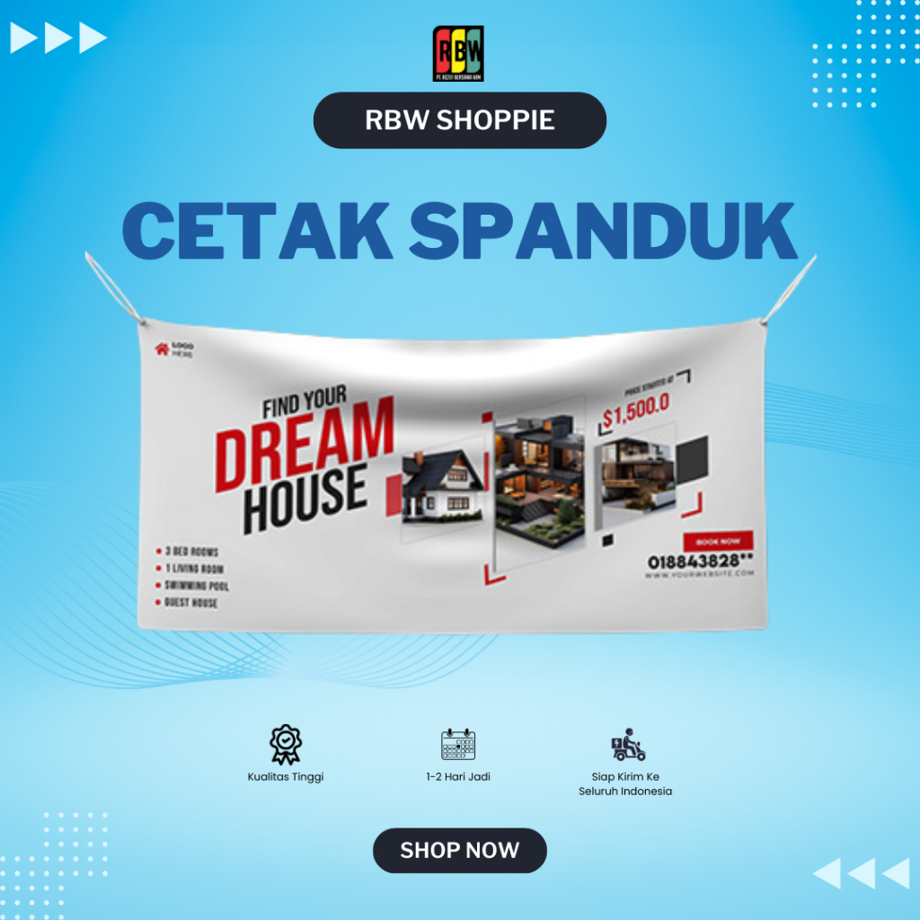 Jual Cetak Spanduk Murah | Shopee Indonesia