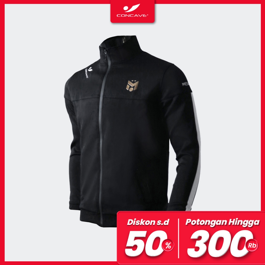 Jual M10 Zipper Tracksuit - Black - Jaket Tracktop Casual Sport Jacket ...