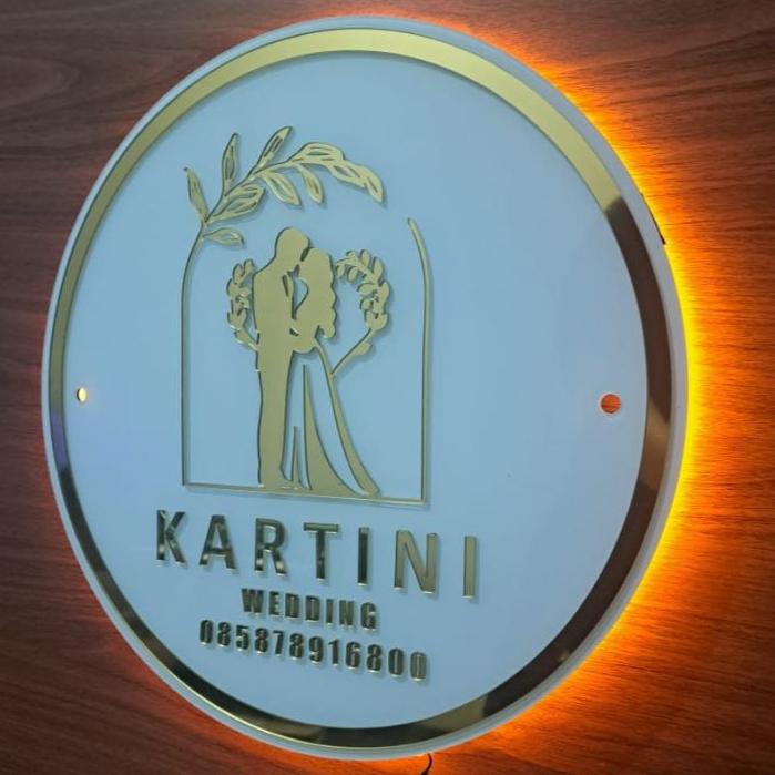 Jual LOGO BISNIS AKRILIK / PAPAN NAMA AKRILIK ( FREE CUSTOM NAMA KAMU ...