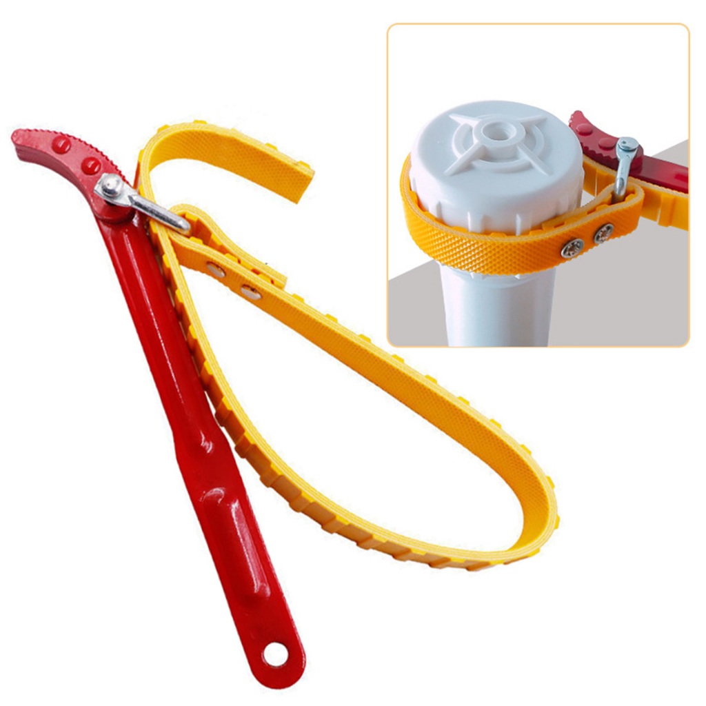 Jual Universal Puller Strap Opener Wrench 8 Inch/Alat Pembuka Pipa oli ...
