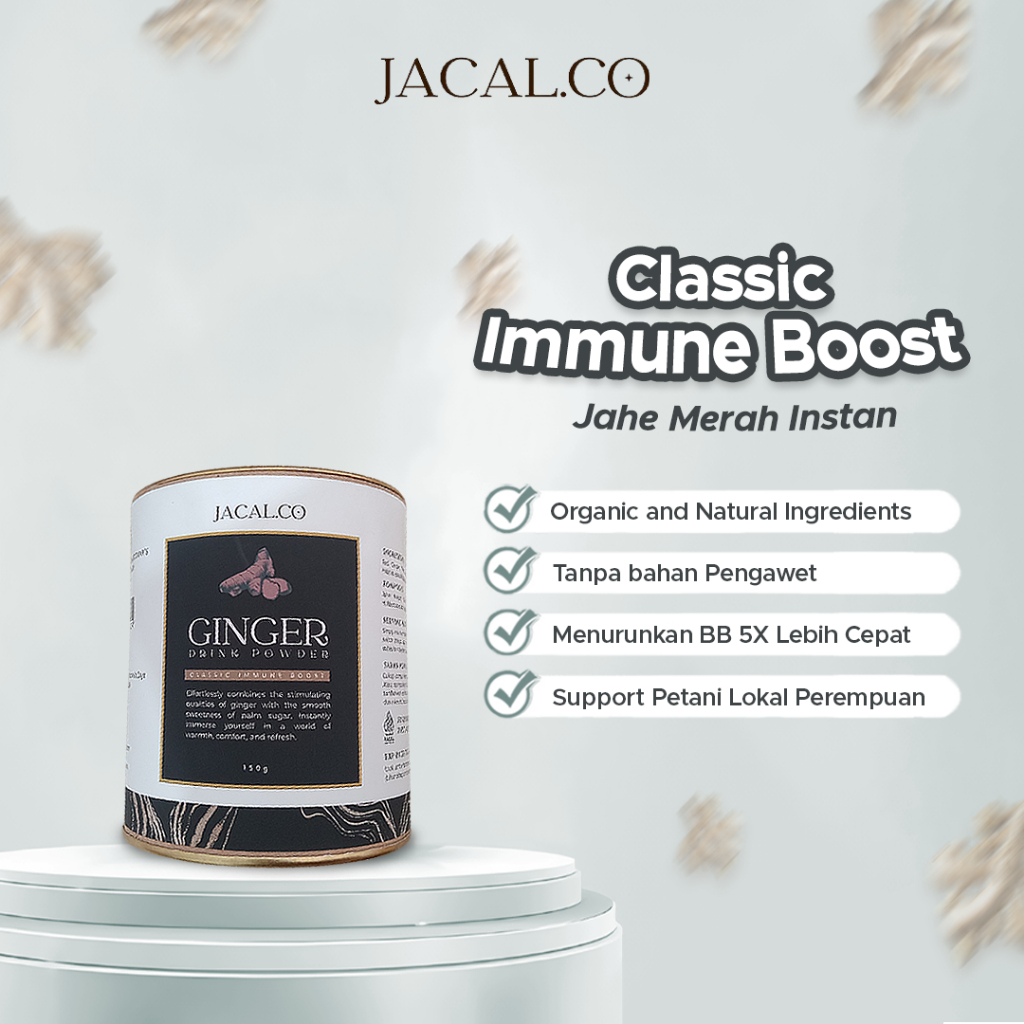 Jual JACAL.CO - Classic Immune Boost, Jahe Merah Bubuk Asli 100% ...