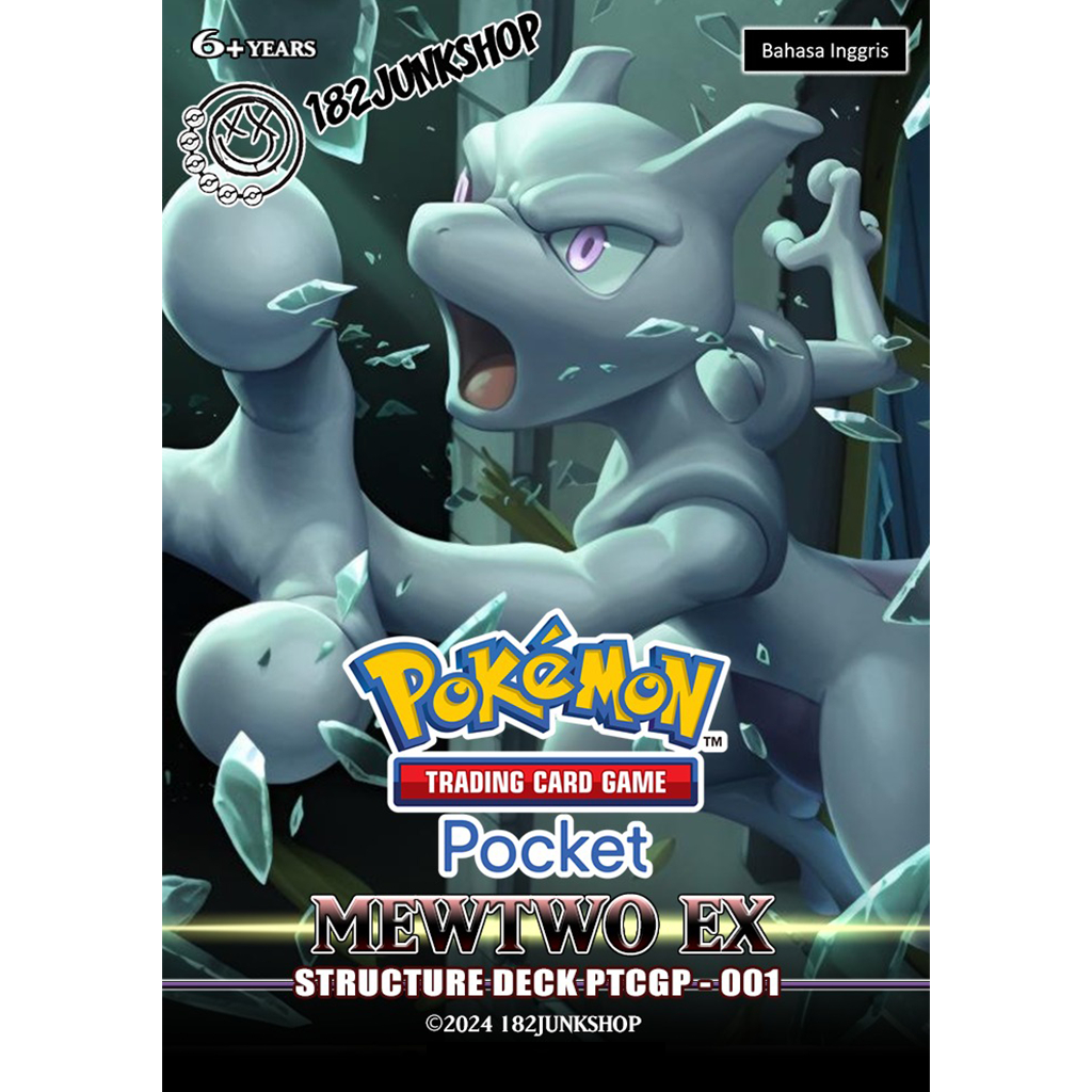 Jual Pokemon TCG Pocket Deck 001 - Mewtwo EX Deck - Non ORI | Shopee ...