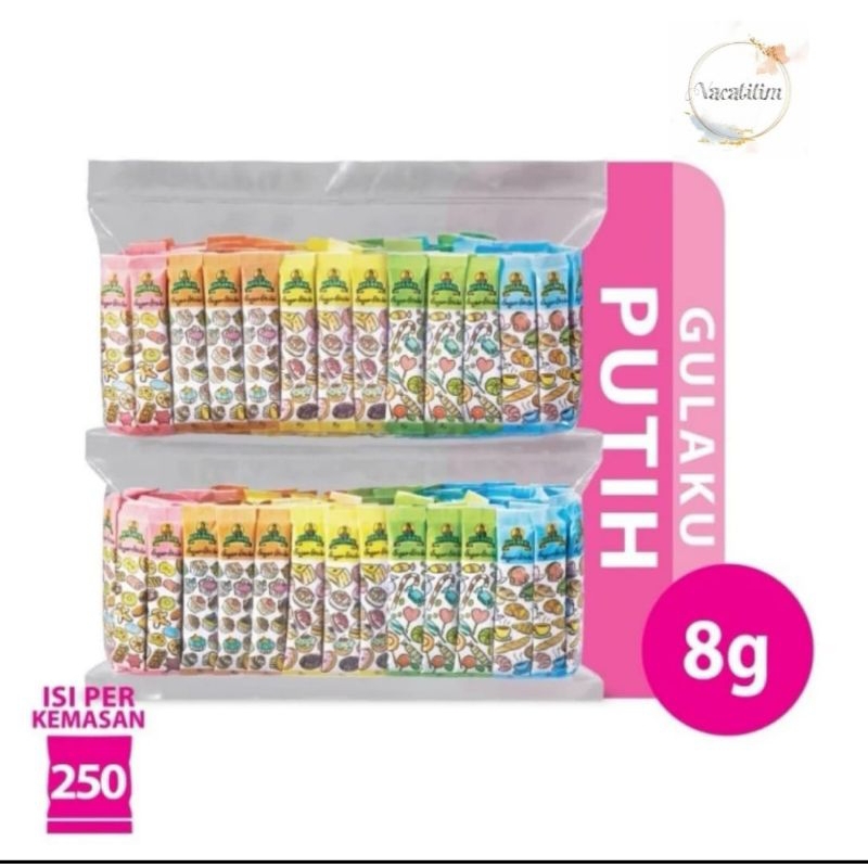 Jual Gulaku Stick 8gr Refill Gula Stik 250 sachets | Shopee Indonesia