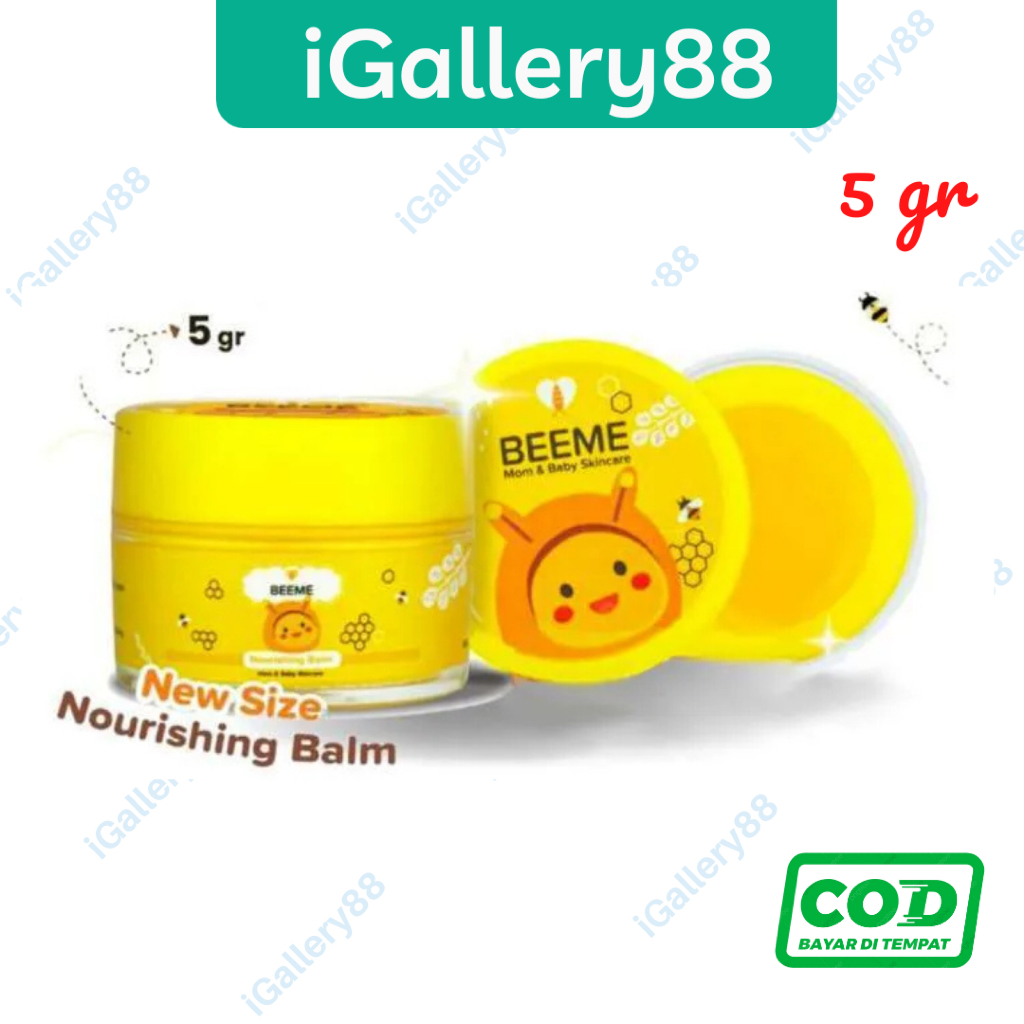 Jual Beeme Nourishing Balm 5 gram Kemasan Kecil Skincare Ibu dan Anak ...