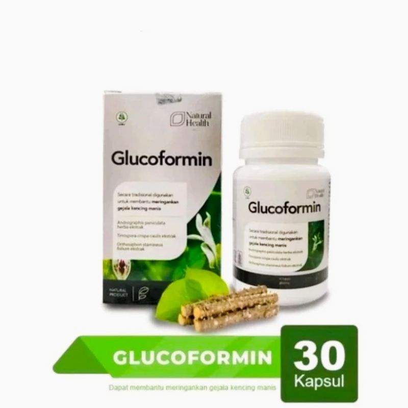 Jual Glucoformin Original Kapsul Herbal Diabetes Kencing Manis Tanpa ...
