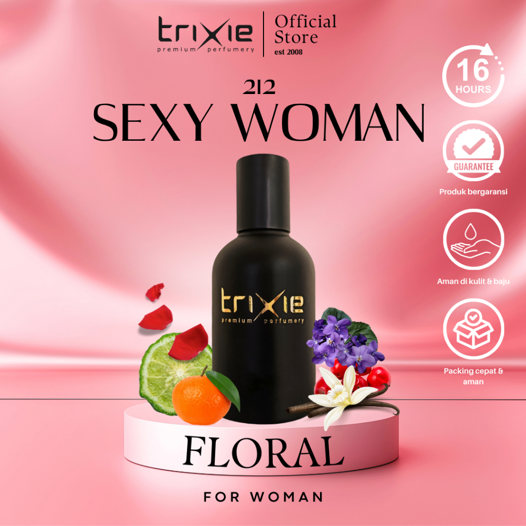 Jual Trixie Perfumery 212 Sexy Women | Shopee Indonesia