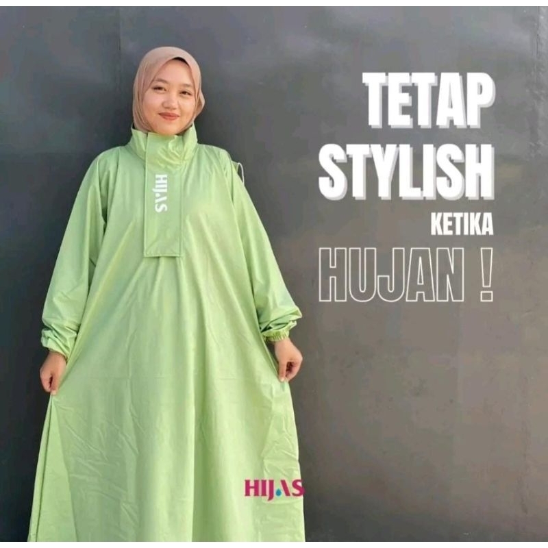 Jual JAS HUJAN GAMIS (Zipper) | Shopee Indonesia