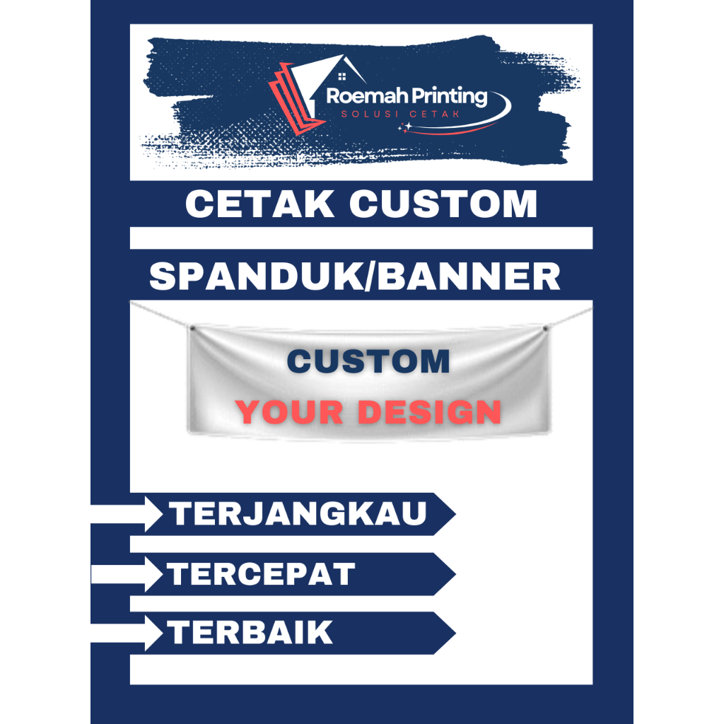 Jual Cetak Spanduk/Banner Gantung Custom - Roemah Printing | Shopee ...