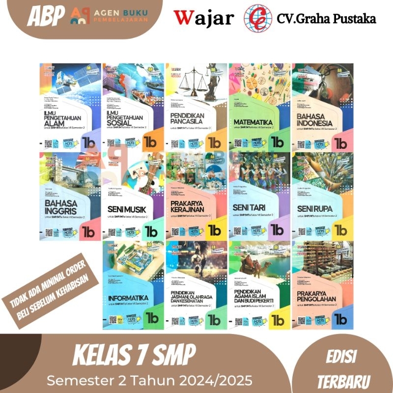 Jual LKS SMP KELAS 7 WAJAR KURIKULUM Merdeka Semester 2 T.A 2024-2025 ...