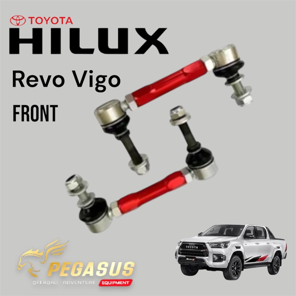 Jual Sway Bar Stabilizer Link Adjustable Depan toyota Hilux Revo Vigo ...