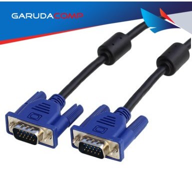 Jual ILLUPRO Kabel VGA to VGA 5m Kabel VGA PC to Monitor Original Full HD 5 meter | Shopee Indonesia