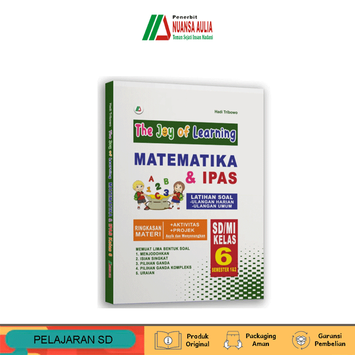 Jual THE JOY OF Learning MATEMATIKA & IPAS|Ringkasan Materi dan Soal ...