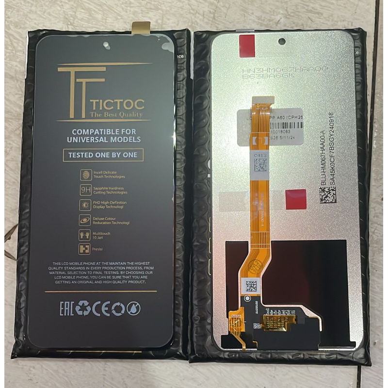 Jual LCD OPPO A60 2024/A3X 4G/A3X 5G/A3 PRO/REALME C65 TIC TOC | Shopee ...