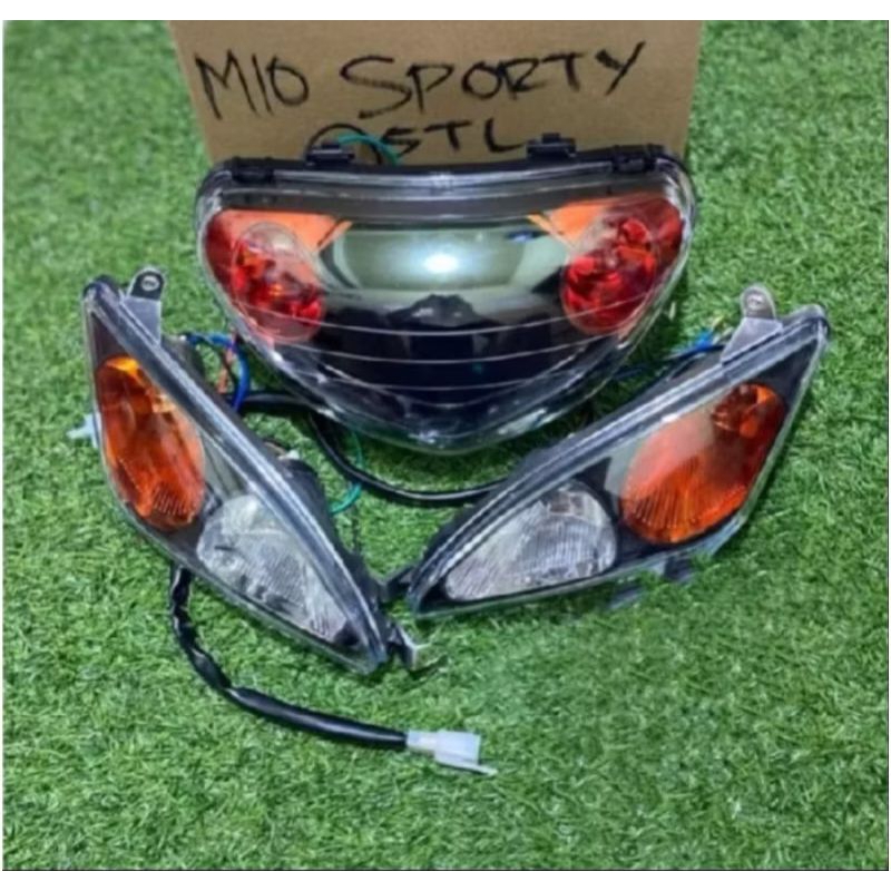 Jual REFLEKTOR LAMPU DEPAN DAN SEIN MIO SPORTY 1 SET KOMPLIT MODEL 2 ...