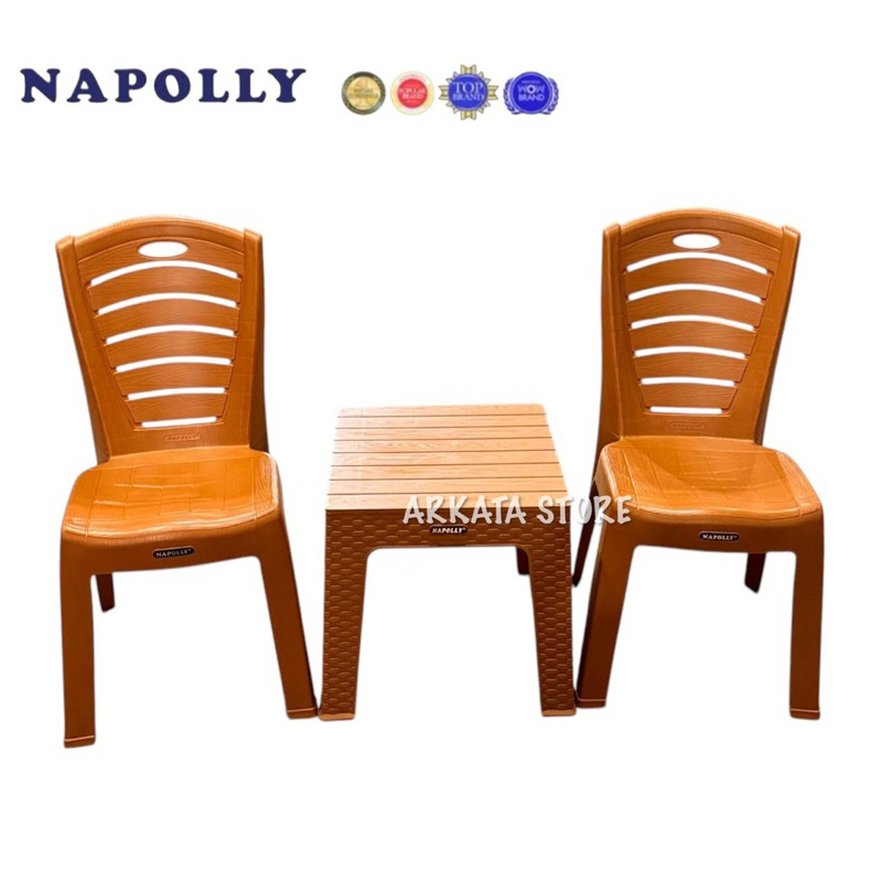 Jual 1 SET 2 Kursi N233S + MAPAN 45 - 1Set Napolly Kursi 233 Bangku ...