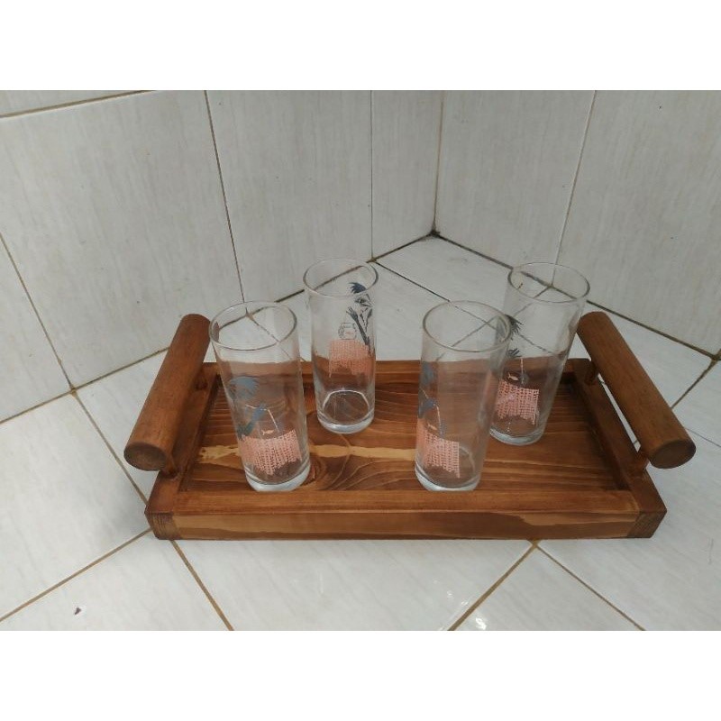 Jual Nampan Baki Tray Kayu Estetik | Shopee Indonesia