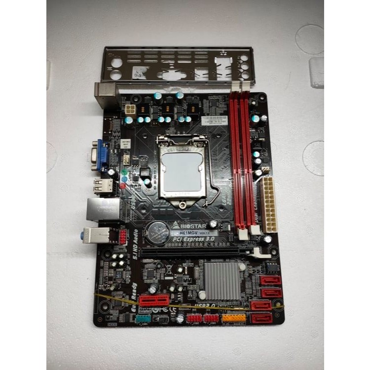 Jual Mainboard H61 Biostar LGA 1155 Ivy - DDR3 | Shopee Indonesia