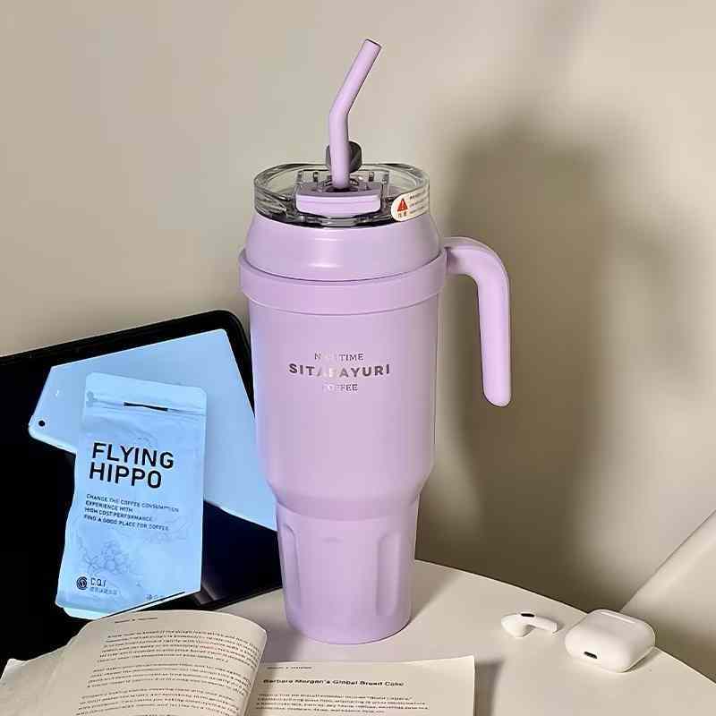 Jual SITARAYURI - TUMBLER HANDLE VAKUUM BIG SIZE 1400 ML - THERMOS GAGANG TAHAN PANAS DINGIN ...