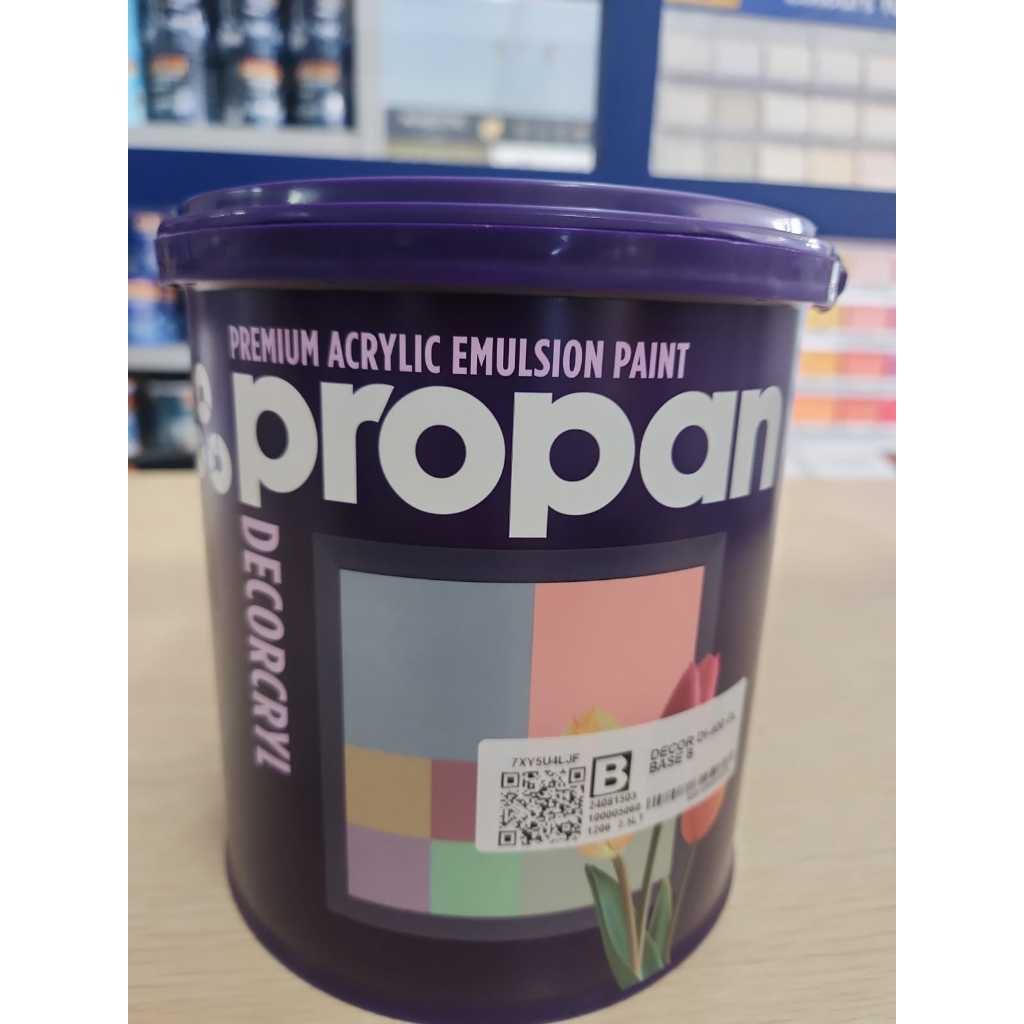 Jual Cat Tembok Interior Premium PROPAN DECORCRYL DI 400 Warna Tinting ...