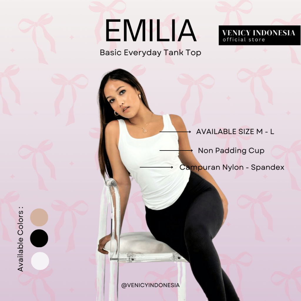 Jual VENICY Emilia Basic Everyday Tank Top | Shopee Indonesia