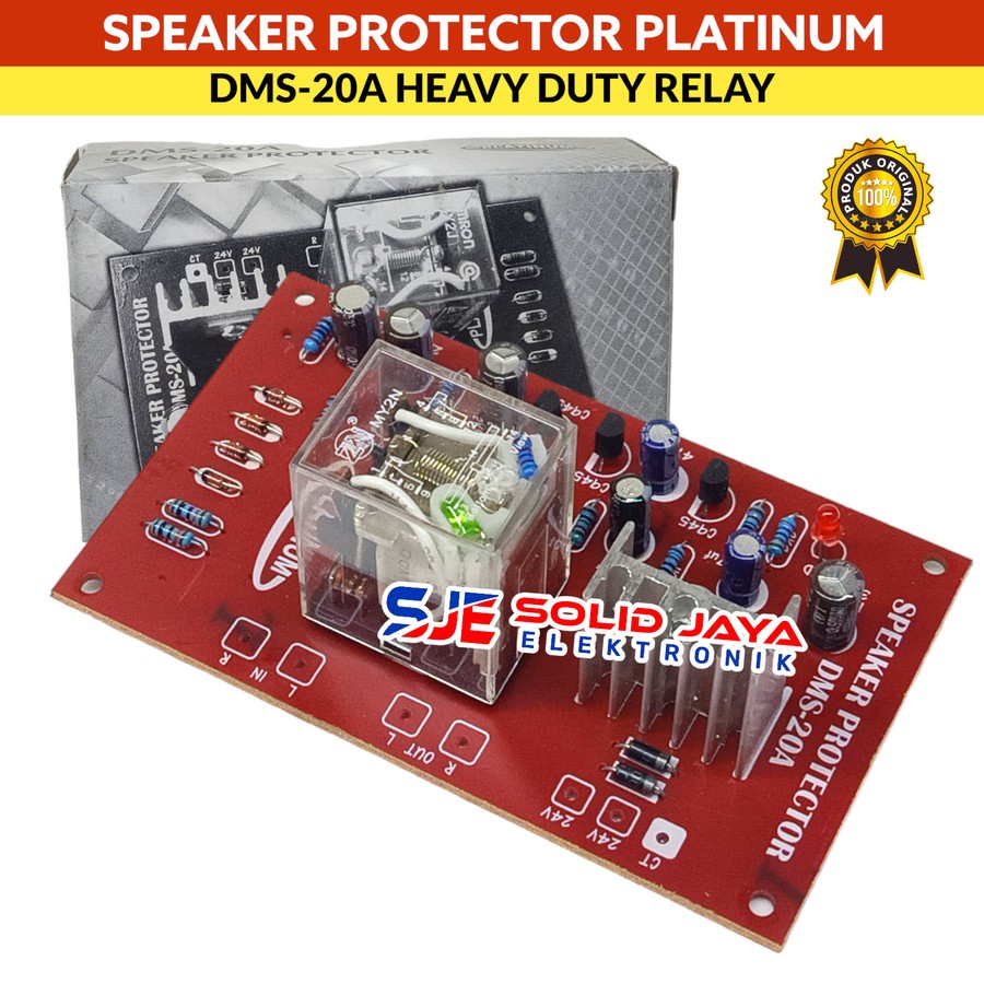 Jual KIT PROTEKTOR SPEAKER 20A DMS-20A DMS20A PLATINUM SPEAKER PROTECTOR PLATINUM AUDIO ...