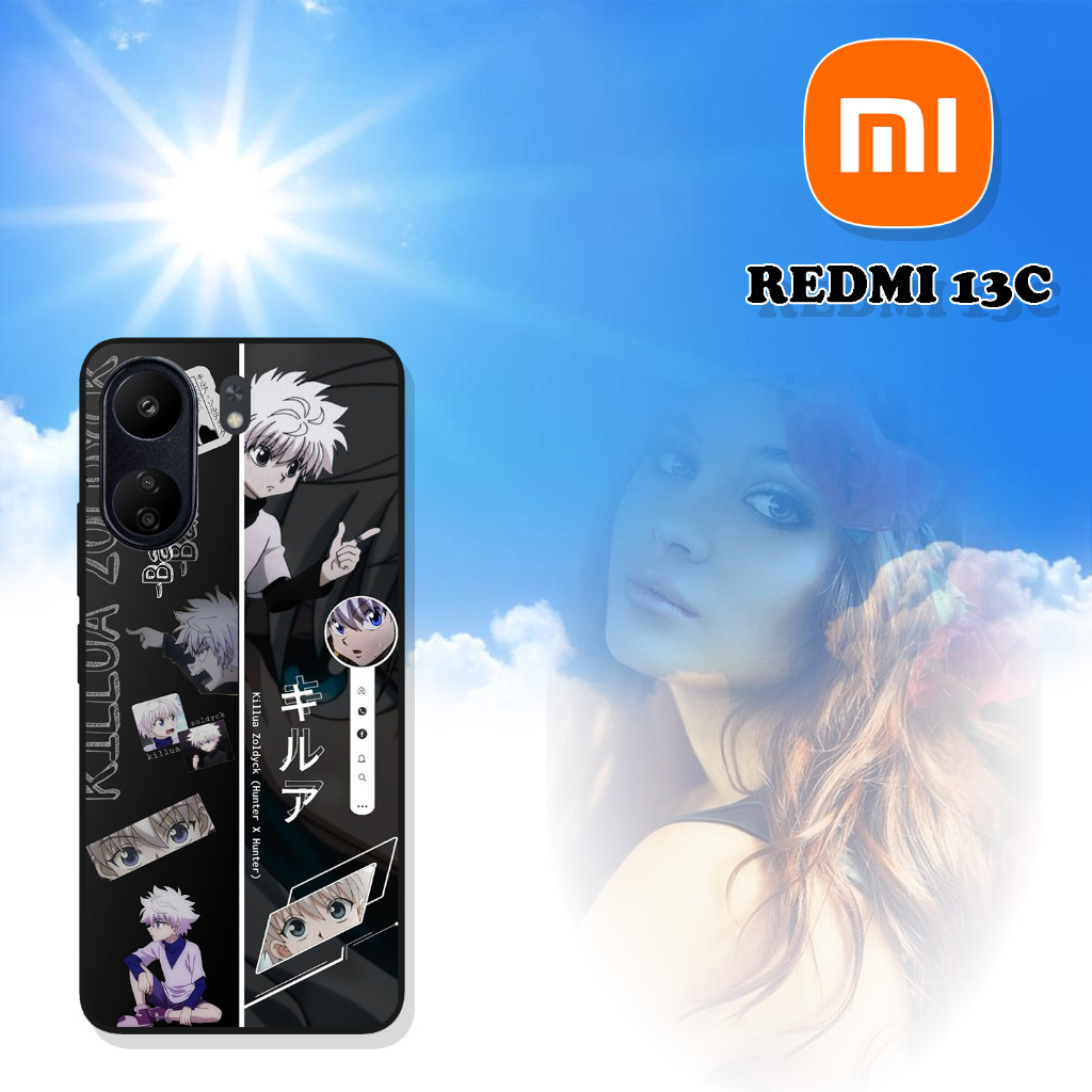 Jual CUSTOM CASE GLOSSY [ PF48] ALL TYPE XIAOMI REDMI 13C MOTIF ANIME ...