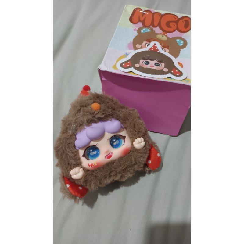 Jual migo plush V1 mouse (no zipper) dan V2 bunny (with zipper ...