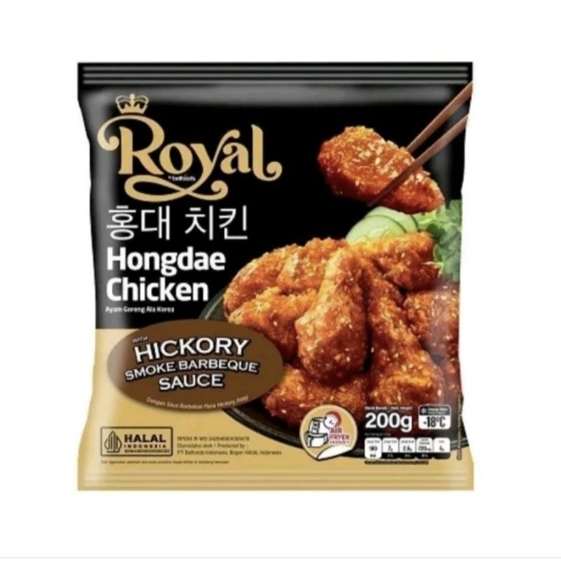 Jual Belfoods royal hongdae chicken frozen food / belfood hickory smoke ...