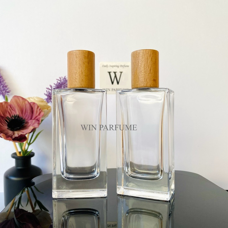 Jual Botol Parfum Mewah 50ml Serena Kotak Panjang Semi Press Tutup Kayu ...