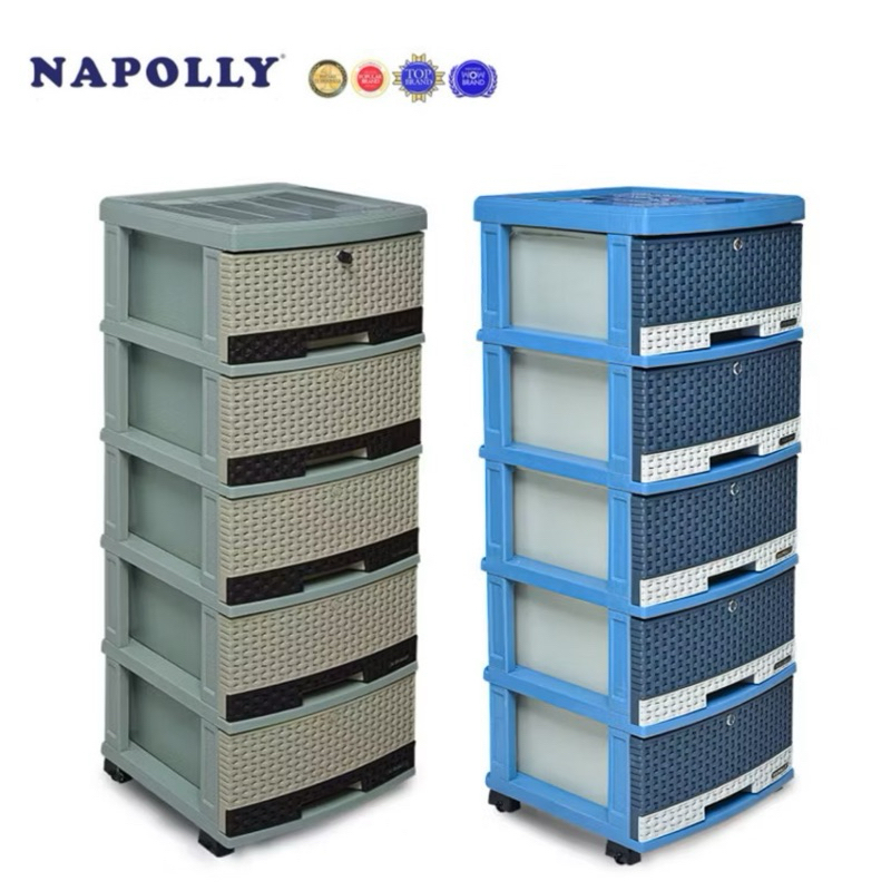 Jual SCD 5 K1 - RAK LACI CABINET NAPOLLY / Laci Napolly Cabinet 5 susun ...