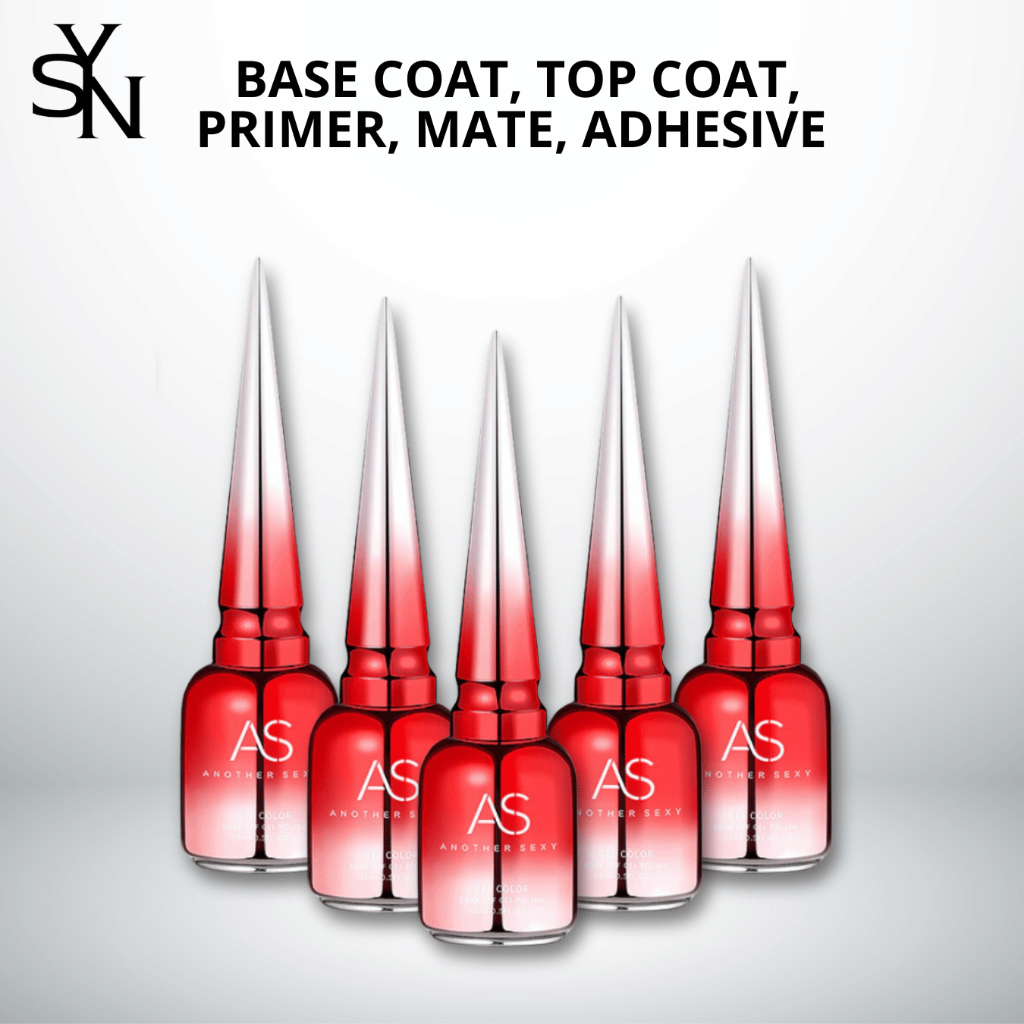 Jual AS BASE COAT, TOP COAT, PRIMER, MATTE TOP COAT 15 ML |SYN ...