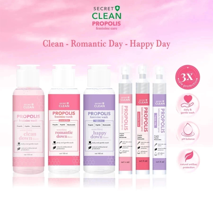 Jual Secret Clean Propolis | Feminine Intimate Spray | Feminine Wash ...