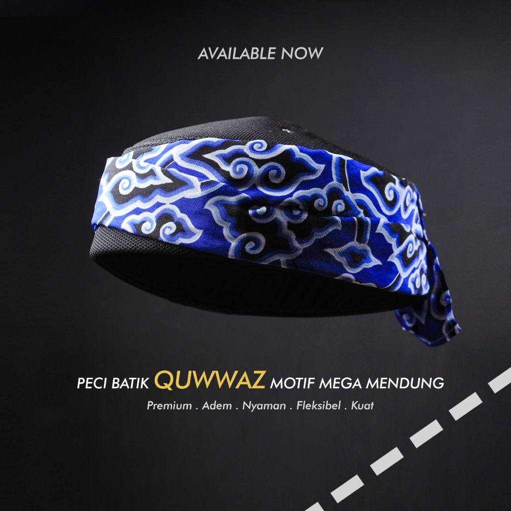 Jual Peci Batik Motif Mega Mendung Khas Jogja Jogokariyan | Shopee ...