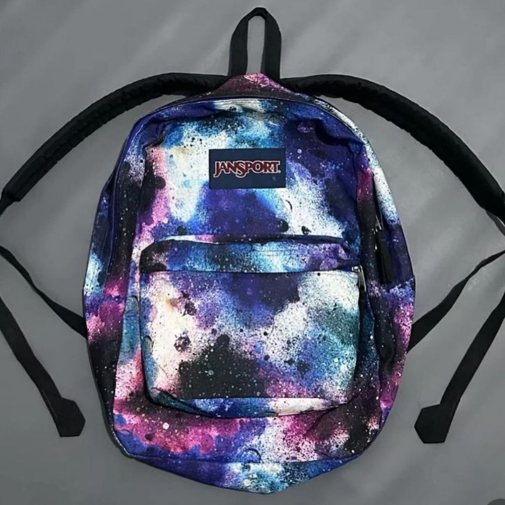 Jual Jansport Galaxy Space School Student Book Bag Laptop Backpack ...