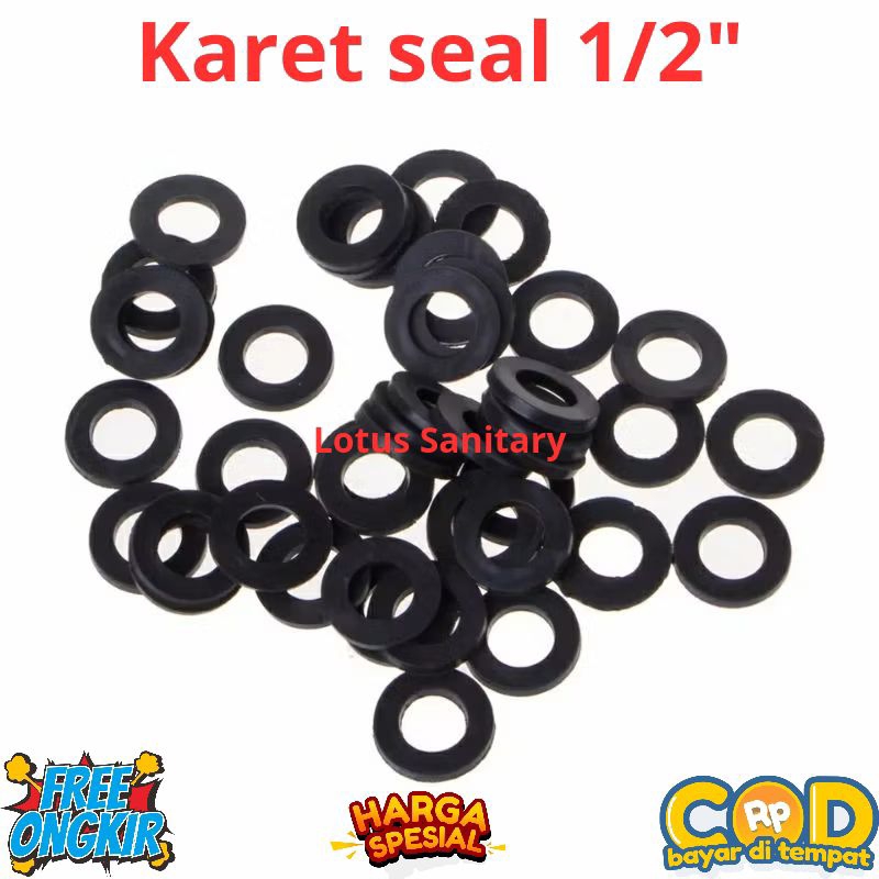Jual karet seal kran air 1/2 inchi & 3/4 inchi / karet O ring universal ... Jual karet seal kran air 1/2 inchi & 3/4 inchi / karet O ring universal ...