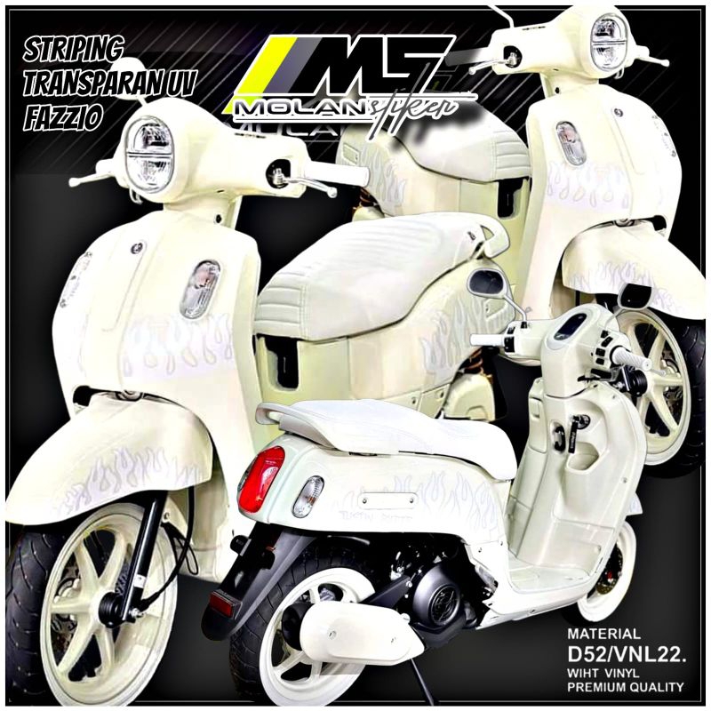 Jual Decal Sticker Striping Variasi Transparan Uv Fazzio Justin Bieber ...