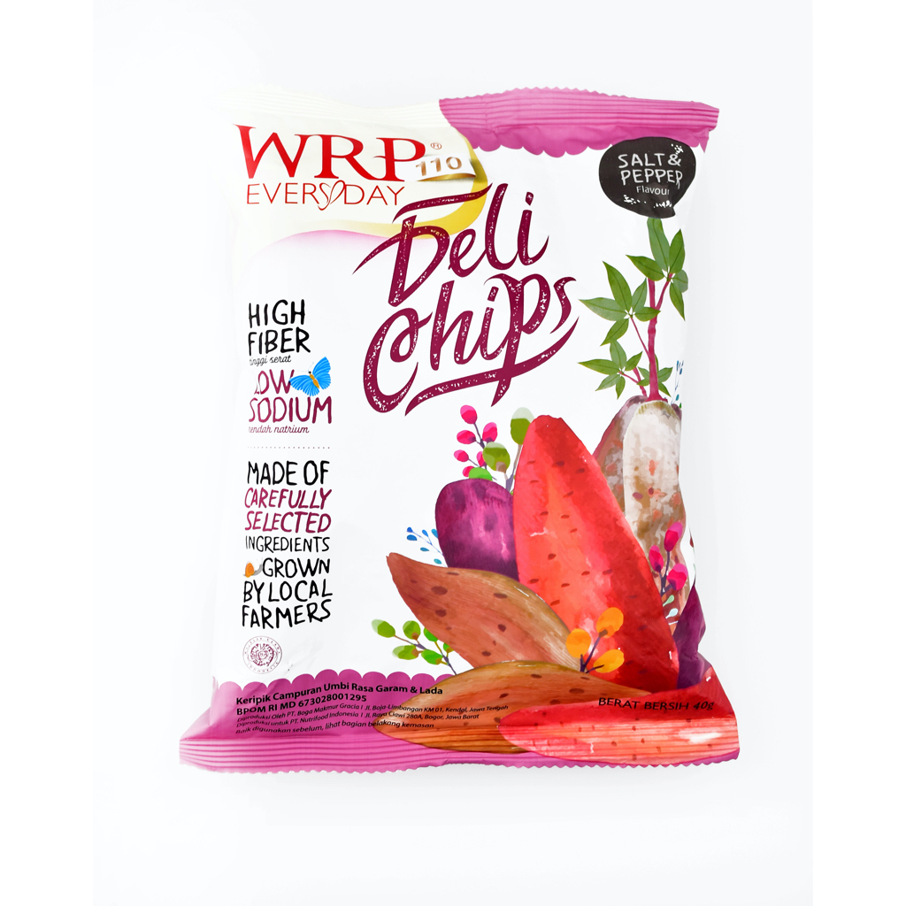 Jual WRP everyday deli chips salt & pepper 40 gram | Shopee Indonesia