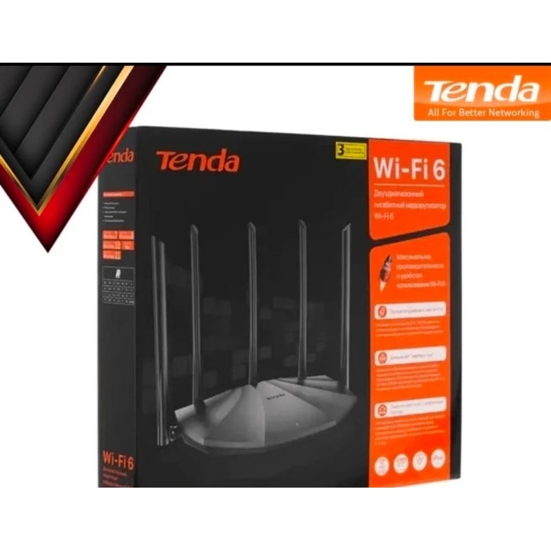Jual TENDA TX2 PRO DUALBAND GIGABIT WIFI 6 ROUTERS | Shopee Indonesia