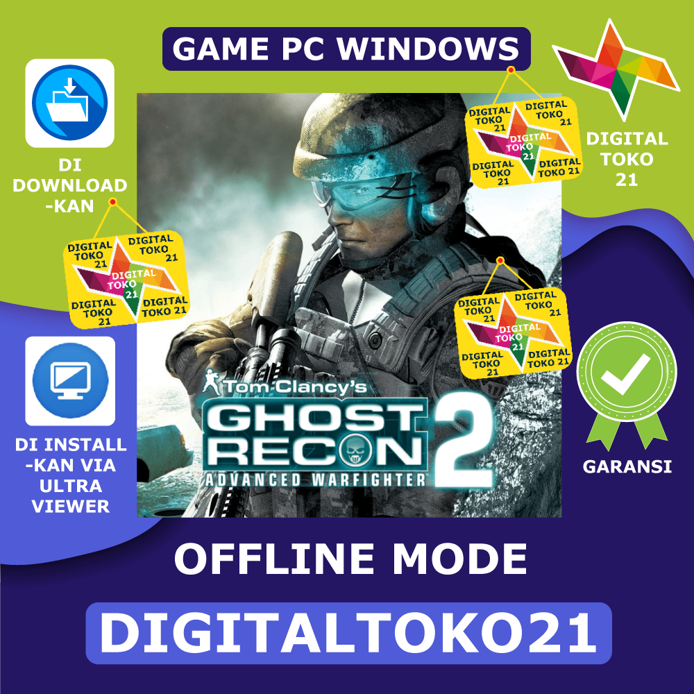 Jual [Diinstallkan] Ghost Recon Advanced Warfighter 2 Full Version Game ...