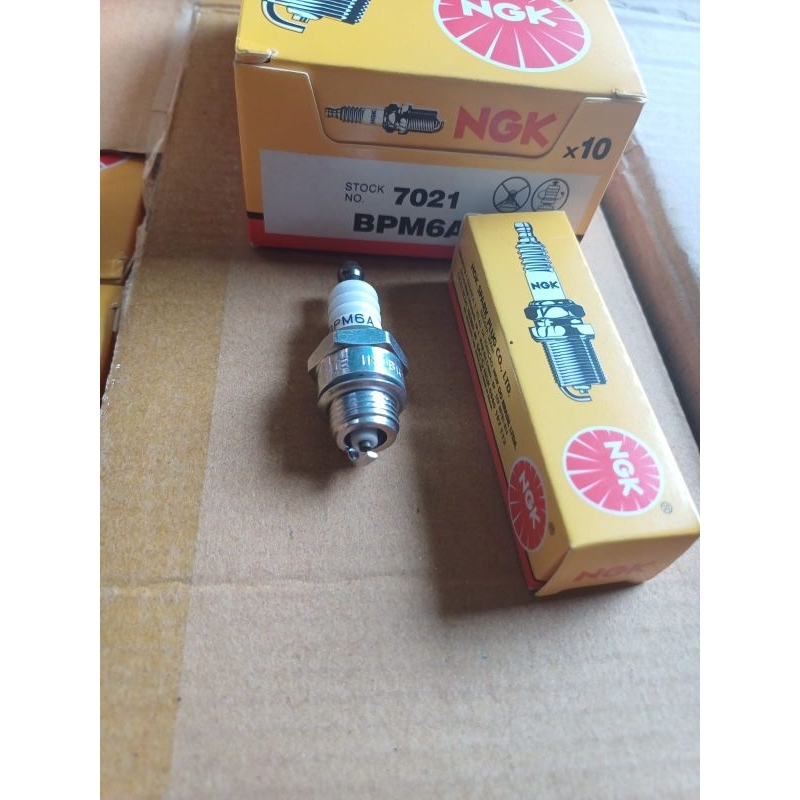 Jual Busi ngk mesin potong rumput 1 kotak (isi 10 pcs) | Shopee Indonesia