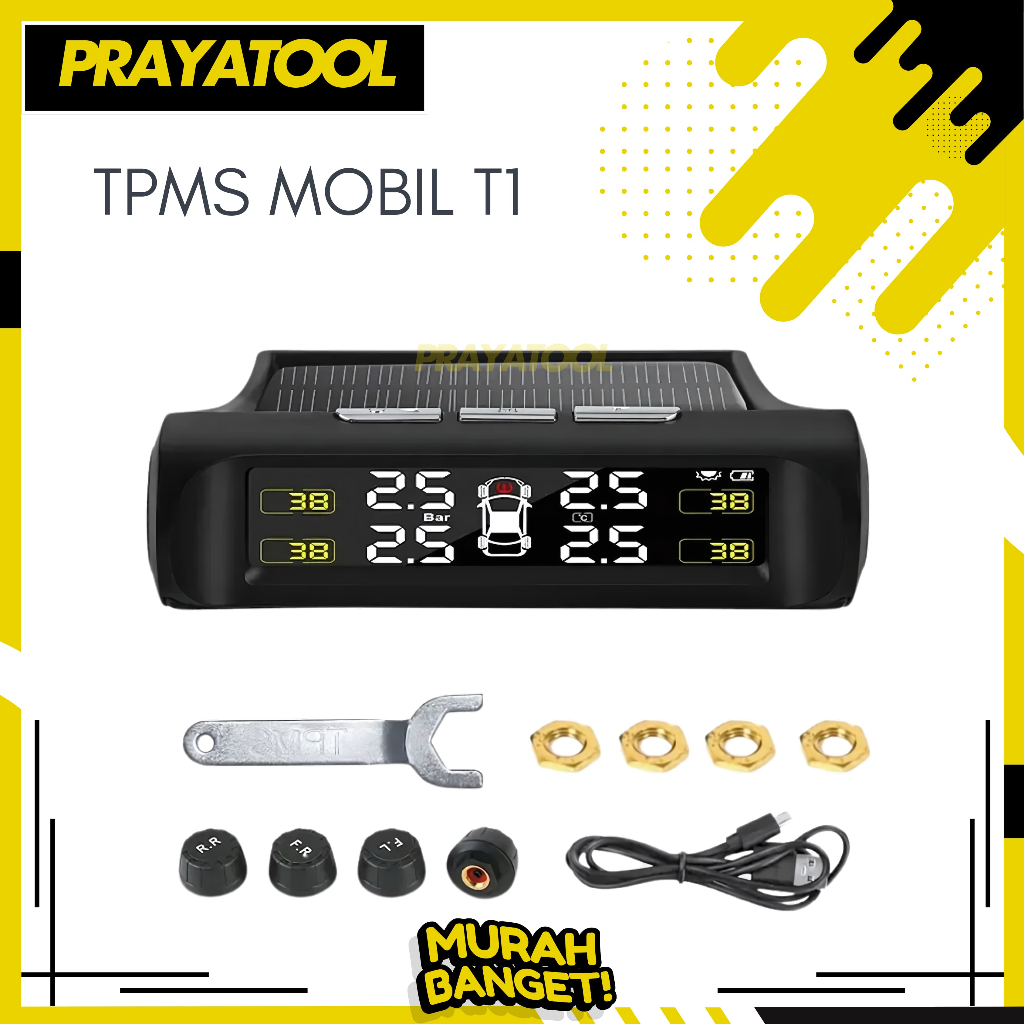 Jual TPMS ALAT CEK MONITOR TEKANAN BAN ANGIN BAN BOCOR KEMPES RODA ...