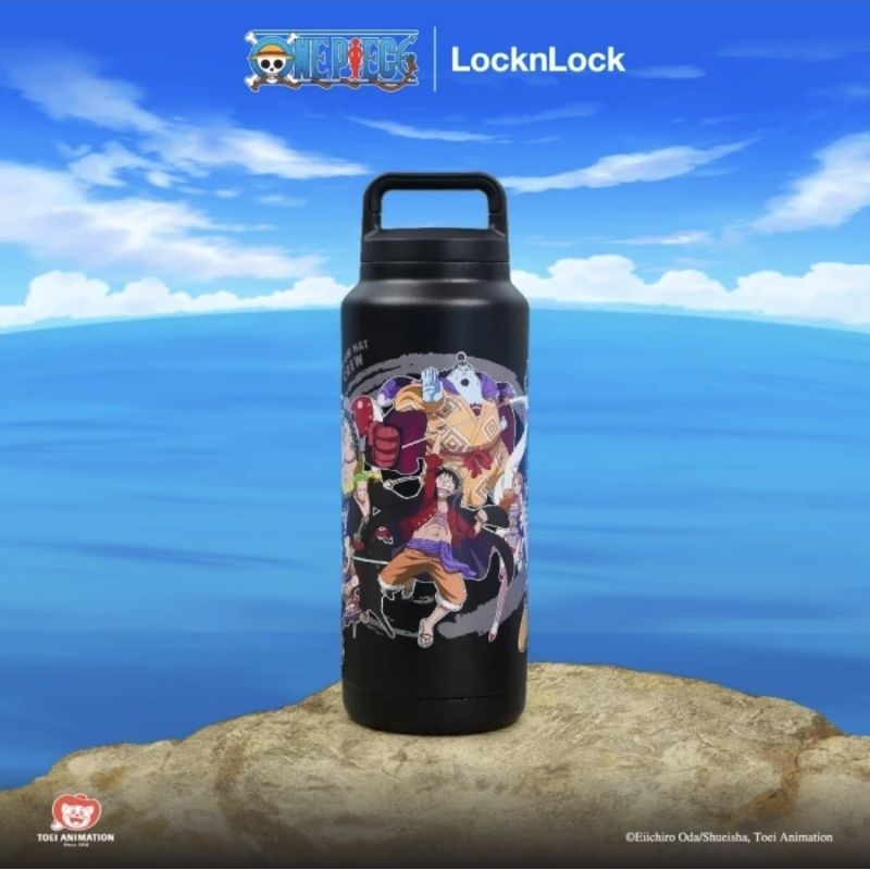 Jual Tumbler LocknLock One Piece Straw Hat Crew 1,1L | Shopee Indonesia