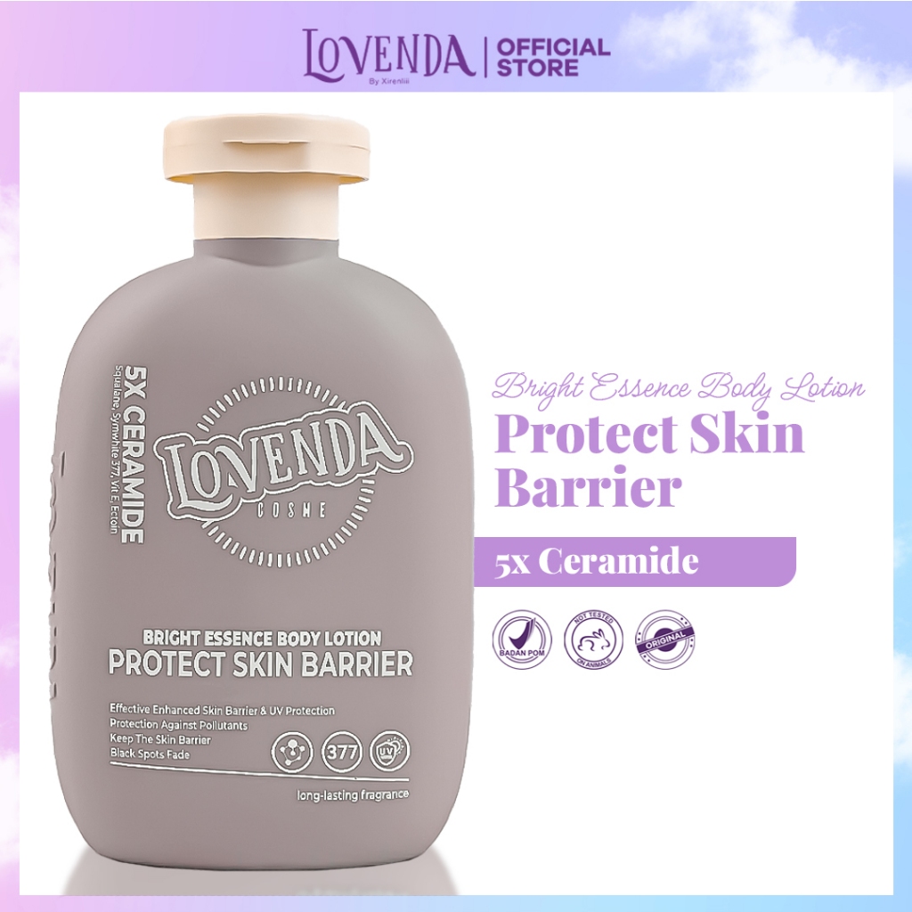 Jual Lovenda Bright Essence Body Lotion Protect Skin Barrier - 5X ...