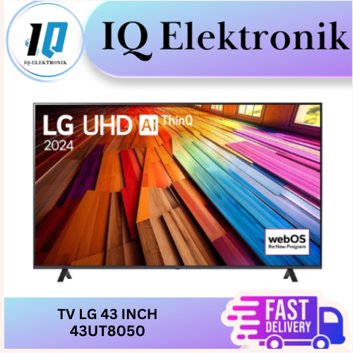 Jual TV LG 43UT8050 SMART TV 43 INCH UHD 4K HDR10 PRO / 43UT8050PSB ...