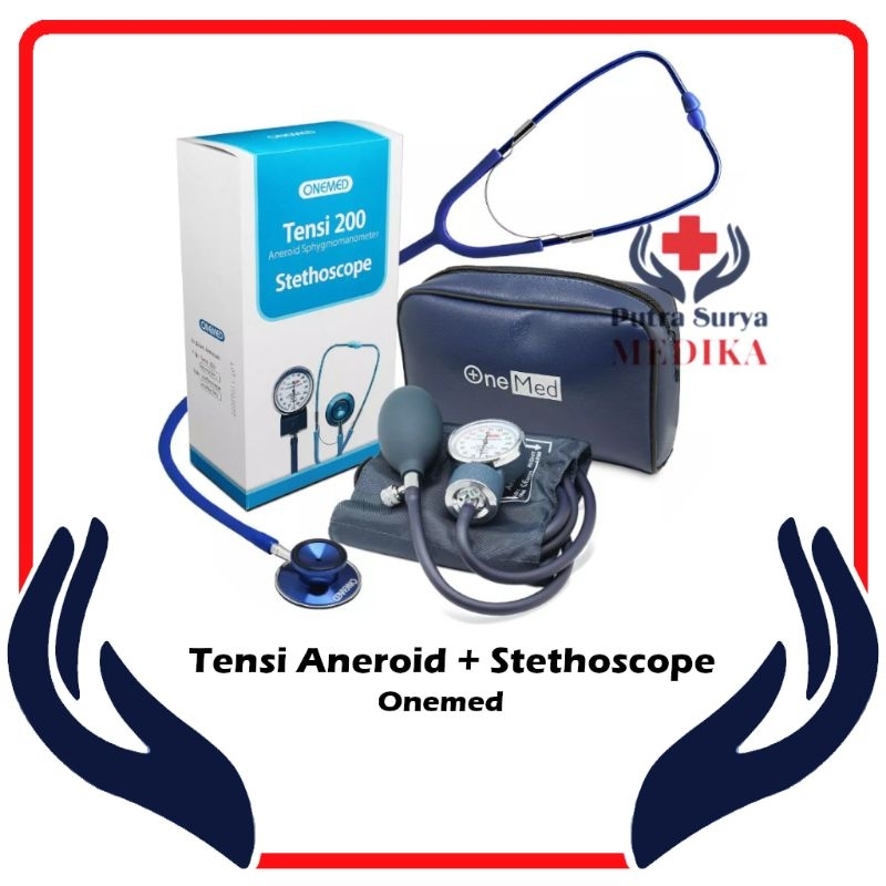 Jual Paket Tensimeter Manual Aneroid Sphygmomanometer & Stetoskop ...