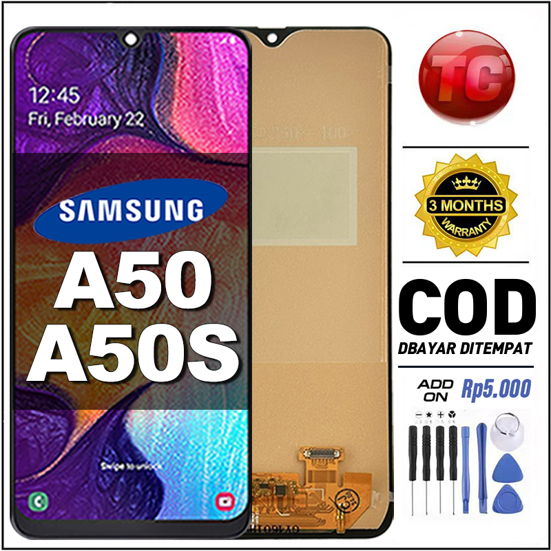 Jual LCD Samsung A50 A50S Original 100% Fullset Asli Ori Touchscreen ...
