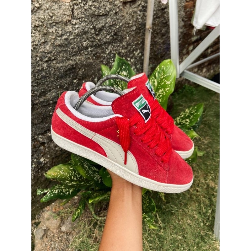 Jual PUMA SUEDE RED | Shopee Indonesia