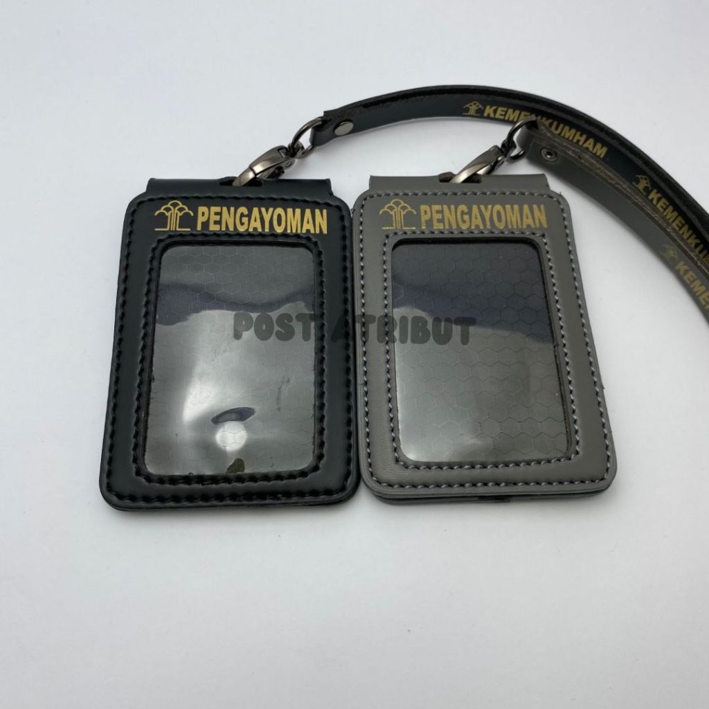 Jual Tempat ID card hitam Lux magnet/ ID card Abu Lux Magnet/ ID card ...