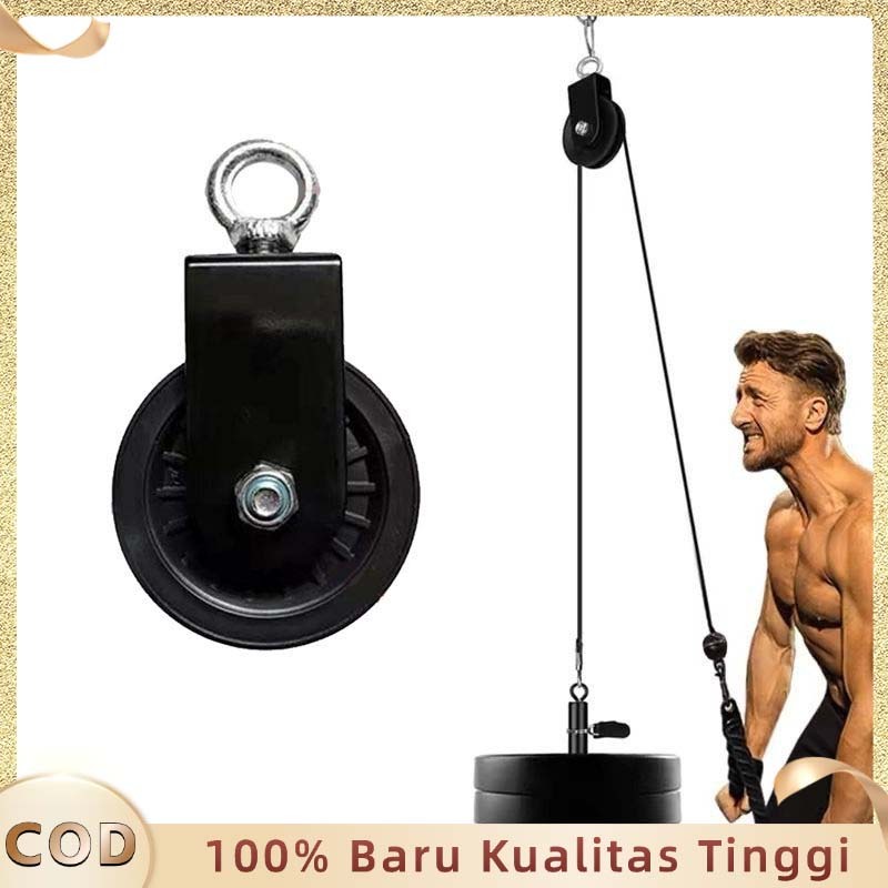Jual Kabel Pulley Gym Pulley Kabel Gym Pulley Roda Katrol Single Katrol ...